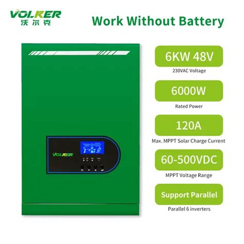 6000w 48v Solar Charge Inverter Parallel Multiple Paralleled Inverters