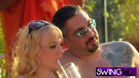 Swinger Pool Party Ends Up In A Naughty Orgy With These Horny Couples