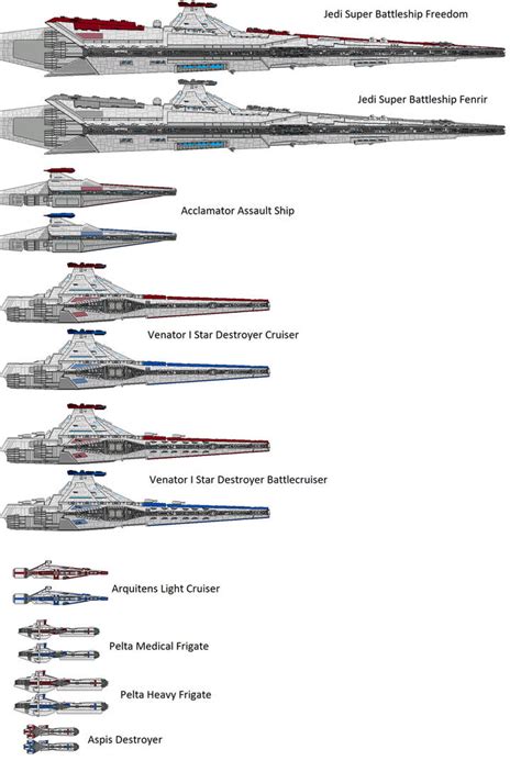 Star Wars Galactic Republic Ships Canon By Slendytubbies2d On Deviantart