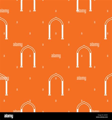Arch Pattern Seamless Stock Vector Image And Art Alamy
