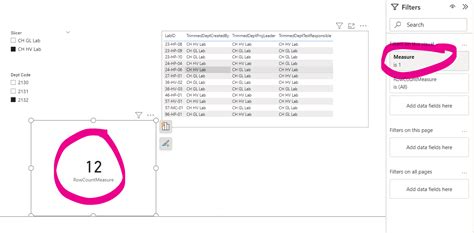 Solved Count Rows Of Items After Filtering Microsoft Fabric Community