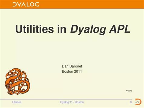 ppt utilities in dyalog apl powerpoint presentation free download