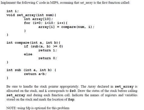 Solved Implement The Following C Code In Mips A Solutioninn