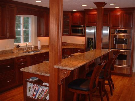 Kitchen Island With Granite Top And Breakfast Bar Foter