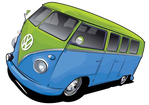 Volkswagen Van Cliparts Add A Retro Touch To Your Designs