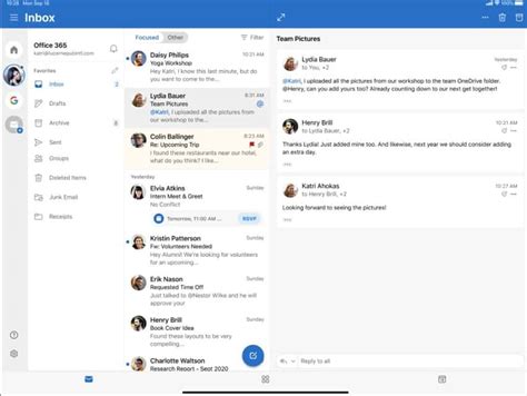 Microsoft Outlook For IPad Will Soon Support Panes