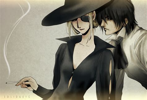 Safebooru 1boy 1girl Alternate Hairstyle Alucard Hellsing Artist