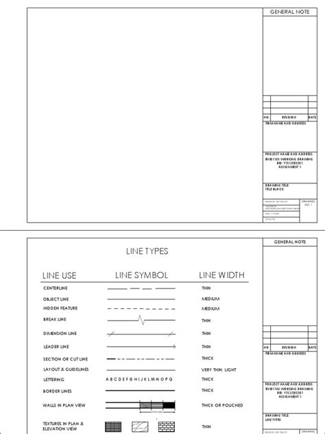 Working Drawing Assignment 1 Pdf Door Home