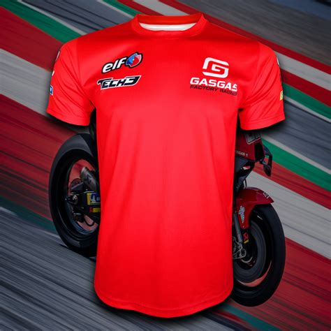 MotoGP GasGas Factory Team T Shirt Baju Microfiber Jersi Racing T Shirt Shopee Malaysia