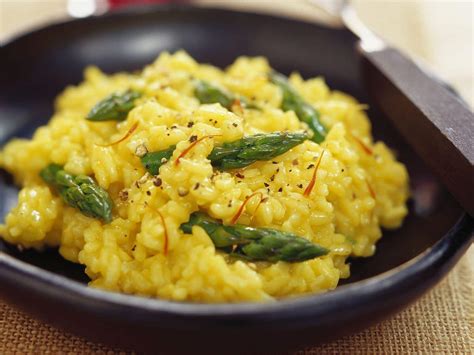 Saffron Elegance Creamy Parmesan Risotto