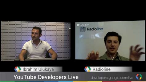Youtube Developers Live Live Streaming With Radioline Youtube