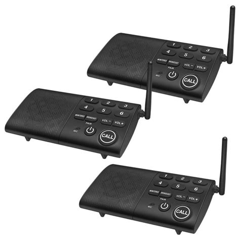 Hosmart Two Way Wireless Intercom System 1000ft Range Indoor Voice