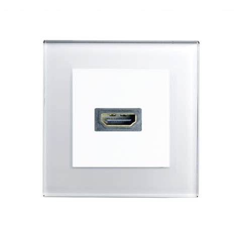 Crystal Pg Hdmi Socket White Retrotouch Light Switches And Plug Sockets