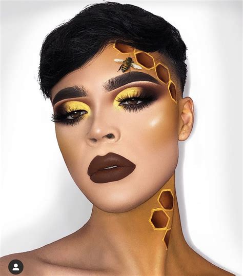 Pin De Tama Sama Em Makeup Maquiagem De Abelha Maquiagem Dos Olhos