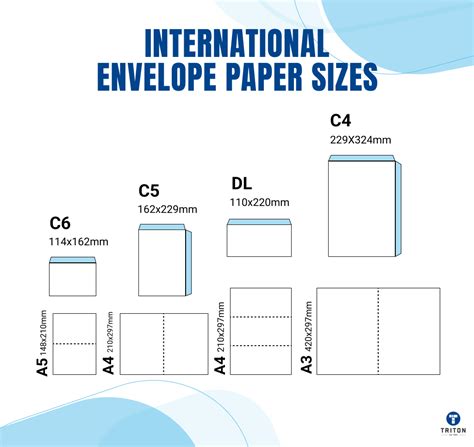 Standard Letter Envelope Dimensions