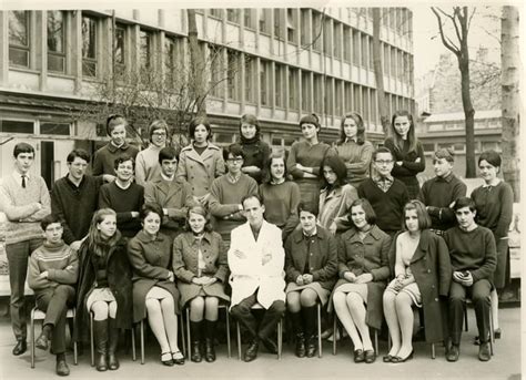 Photo De Classe Seconde A 66 67 De 1966 Lycée Rodin Copains Davant