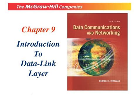 Chapter 9 Introduction To Data Link Layer