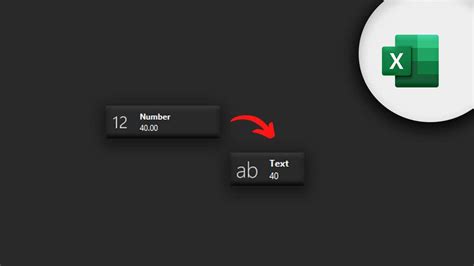 how to convert numbers to text in excel