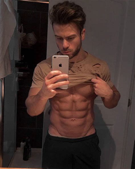 Man Abs Selfie