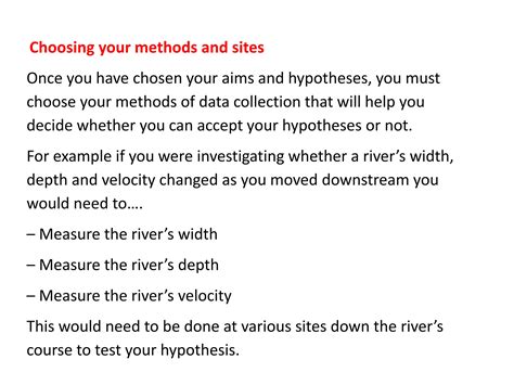 Igcse Geography Paper 4 Investigation Presentation Pptx Igcse Geography Paper 4 Investigation Presentation Pptx