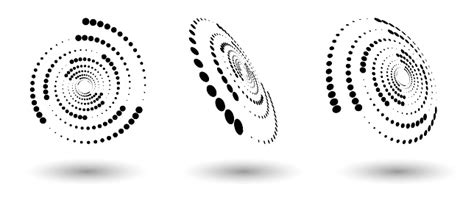 현대 추상적 인 배경입니다 원 형태의 하프톤 점 라운드 로고 벡터 점선 프레임입니다 0명에 대한 스톡 벡터 아트 및 기타 이미지 0명 건강관리와 의술 검은색 Istock