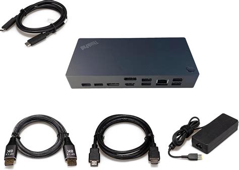Lenovo ThinkPad Universal USB C Dock V2 40B70090 With HDMI Cable And DP Cable Amazon Ca