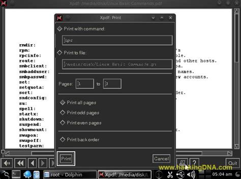 Hacking Command Xpdf On Backtrack