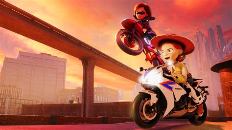 Elastigirl Vs Jessie The Cowgirl Race By Dawidgolaszewski On Deviantart