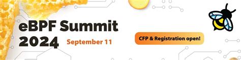 Isovalent On Linkedin Ebpf Summit 2024 Call For Speakers
