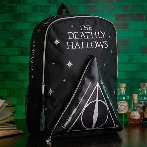 Harry Potter Deathly Hallows Backpack Bag Widdop