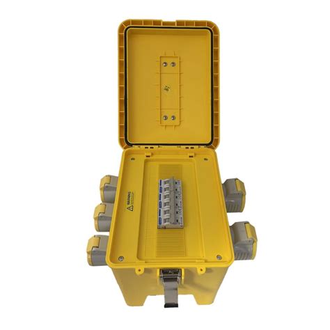 110v 5way Splitter Box 16a And 32a Outlets Cobrook