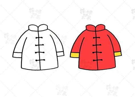 改革开放40年衣着变化简笔画 天马图吧