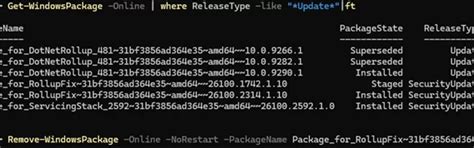 Uninstalling Windows Updates Via Cmdpowershell Windows Os Hub