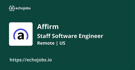 Affirm Is Hiring Staff Software Engineer Infrastructure Traffic Usd 190k 284k Remote