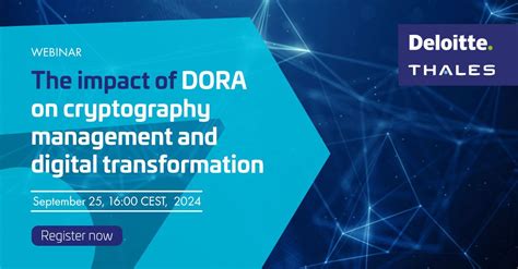 Robert Lindeboom On Linkedin Dora Cybersecurity Cryptography Digitaltransformation Webinar