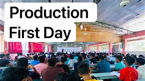 Live Production Fist Day Et Amila D Samarasinghe 2022 Al I 20220926 Youtube