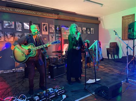 Adele And John Duet Gave A Perth Folk And Roots Club Facebook