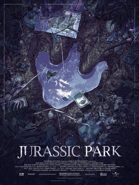 Jurassic Park Poster Mondo