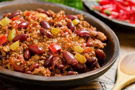 Spicy Slow Cooked Chili Recipe Thriftyveggiemama