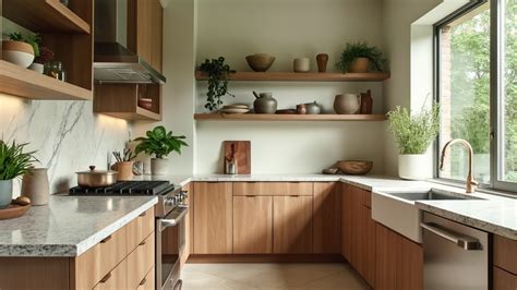 Organic Modern Kitchen Design