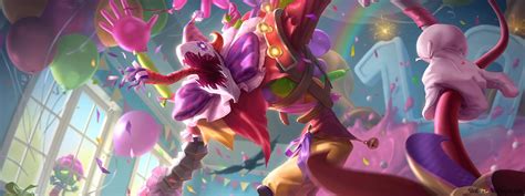 Surprise Party Fiddlesticks Splash Art League Of Legends Lol 8k