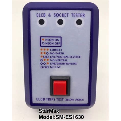 Elcb Socket Tester Ma Shopee Malaysia