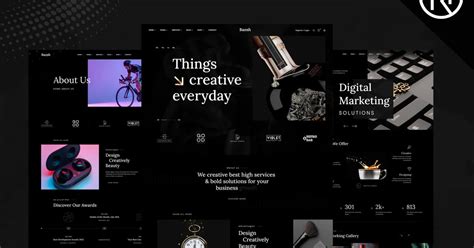 Baosh Digital Agency React Next Js Template Site Templates Landing Page Templates Ft