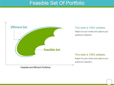Feasible Set Of Portfolio Ppt Powerpoint Presentation Summary Objects