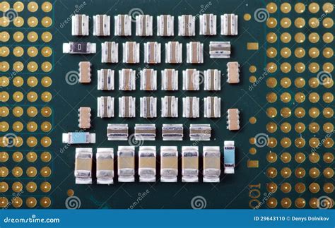 CPU Close Up Stock Photo Image Of Education Processor