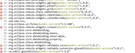 Swt Migrating Rcp Application From Eclipse Indigo To Luna Stack