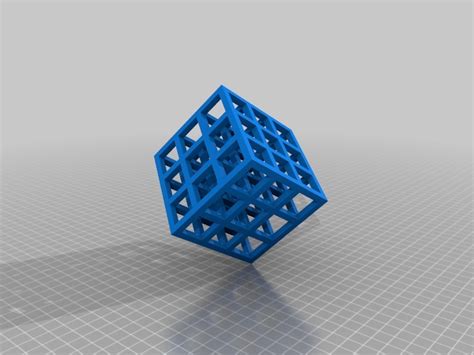 🧞‍♂️ Tinkercad Lattice Cube・free 3d File For ・cults