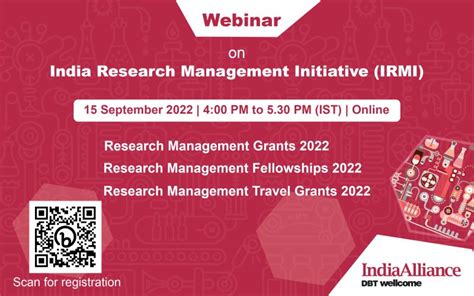 Dbt Wt India Alliance On Linkedin Webinar Researchmanagement India Researchadministration…