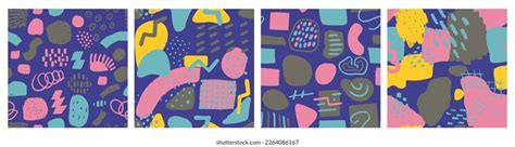 Abstract Multicolour Pattern Graphic Wallpaper Over 3742 Royalty Free Licensable Stock Vectors