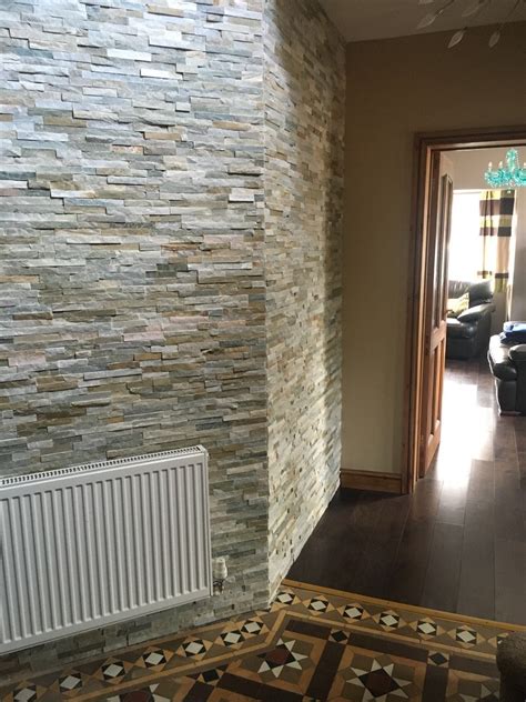 Oyster Split Face Slate Wall Mosaic Cladding Tiles ️ £0 99p Sample Ebay